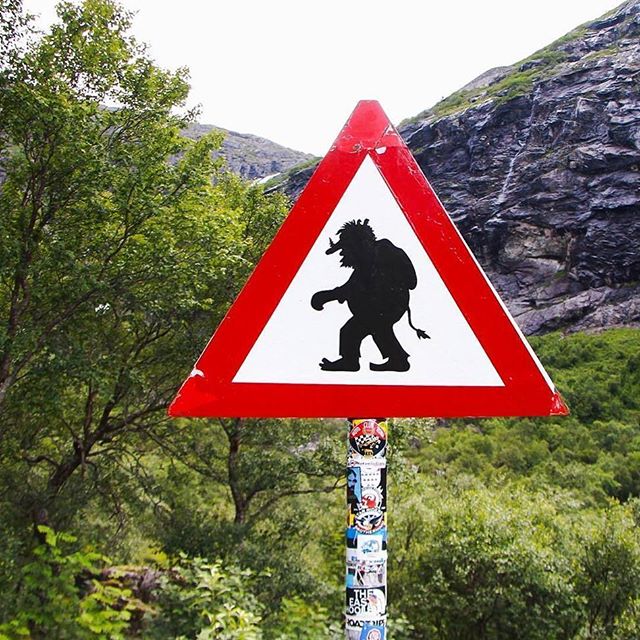 Troll Road Signs