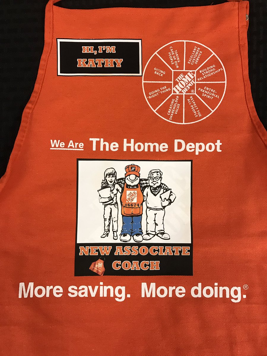 Home Depot Custom Apron