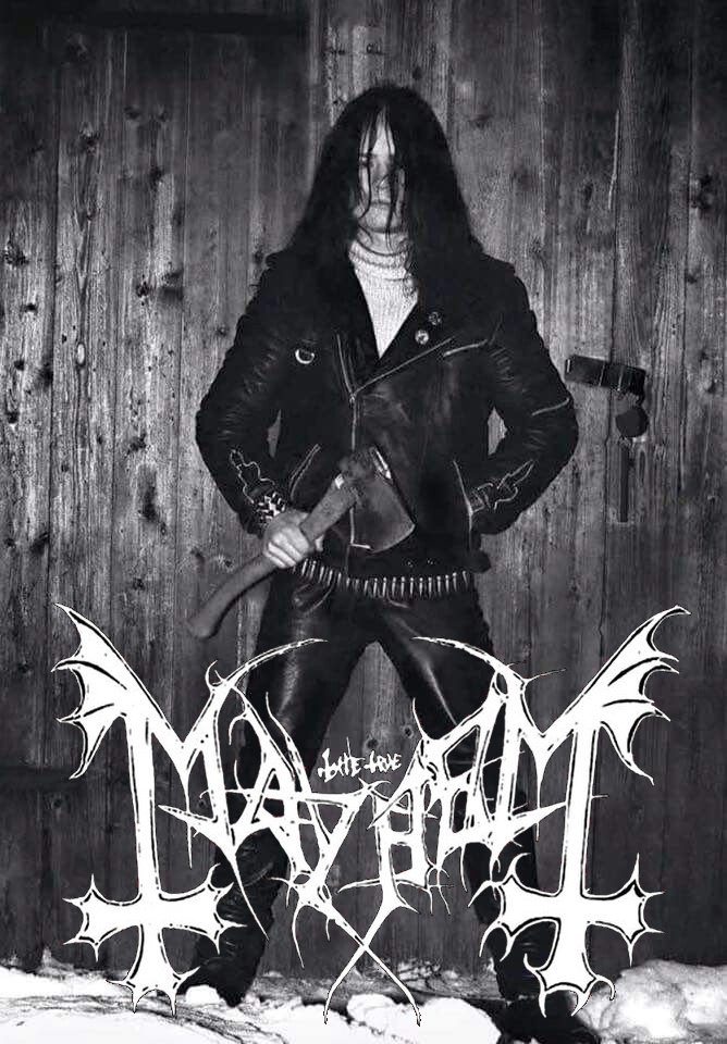 Mayhem Wallpaper Black Metal