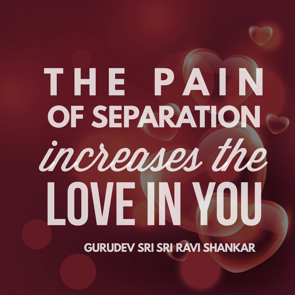 Pain Of Separation Love