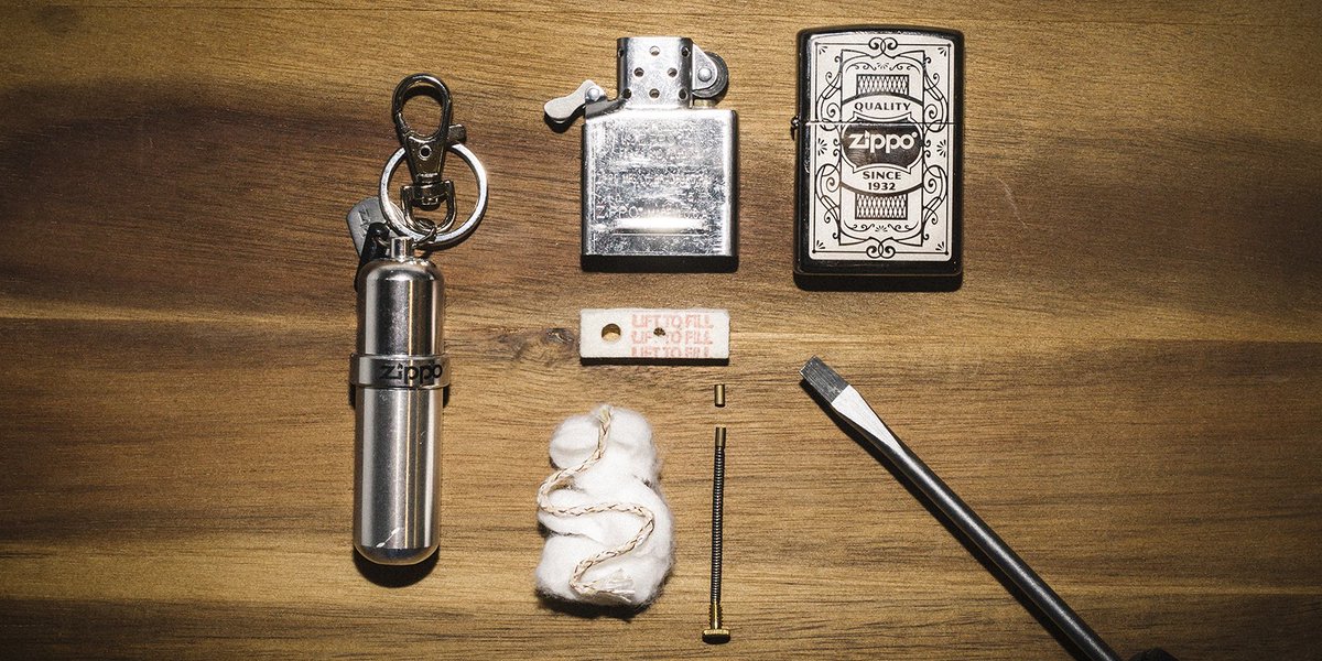 Zippo Lighter Inside