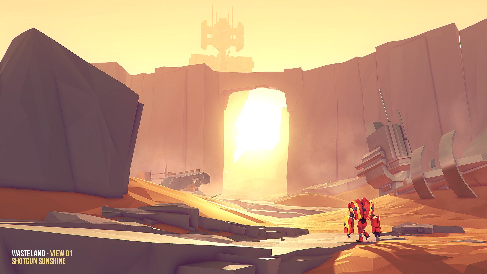 Wasteland Game Concept Art