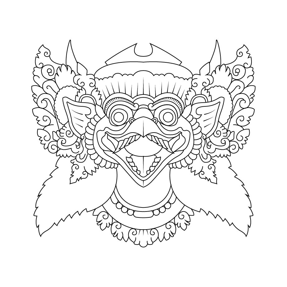 Garuda Mask