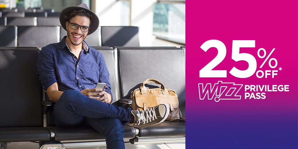 Wizz Air on Twitter: "Save on WIZZ Privilege Pass bought 25-29 March & enjoy seat selection ...