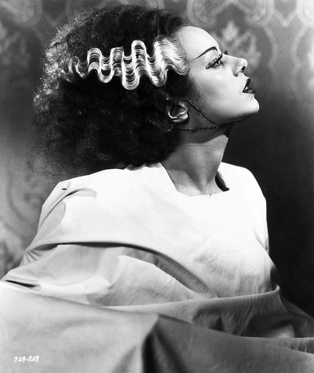 Bride Of Frankenstein Hair Tutorial