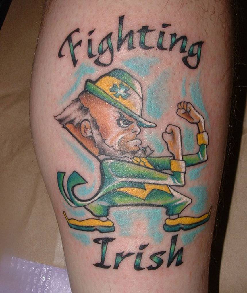 Irish Fighting Tattoos