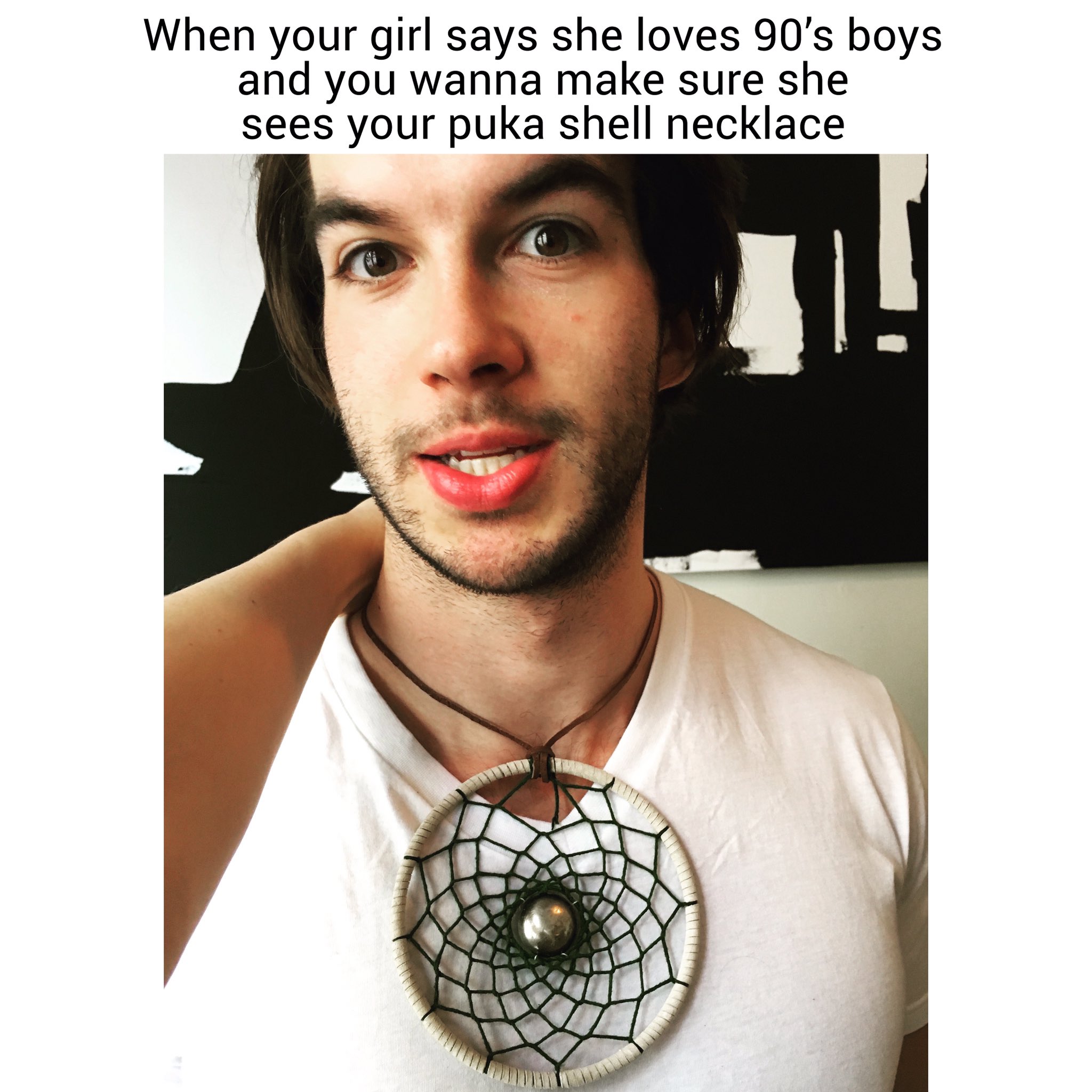 Puka Shell Necklace Memes Tohum Design Concha Large Puka Retail