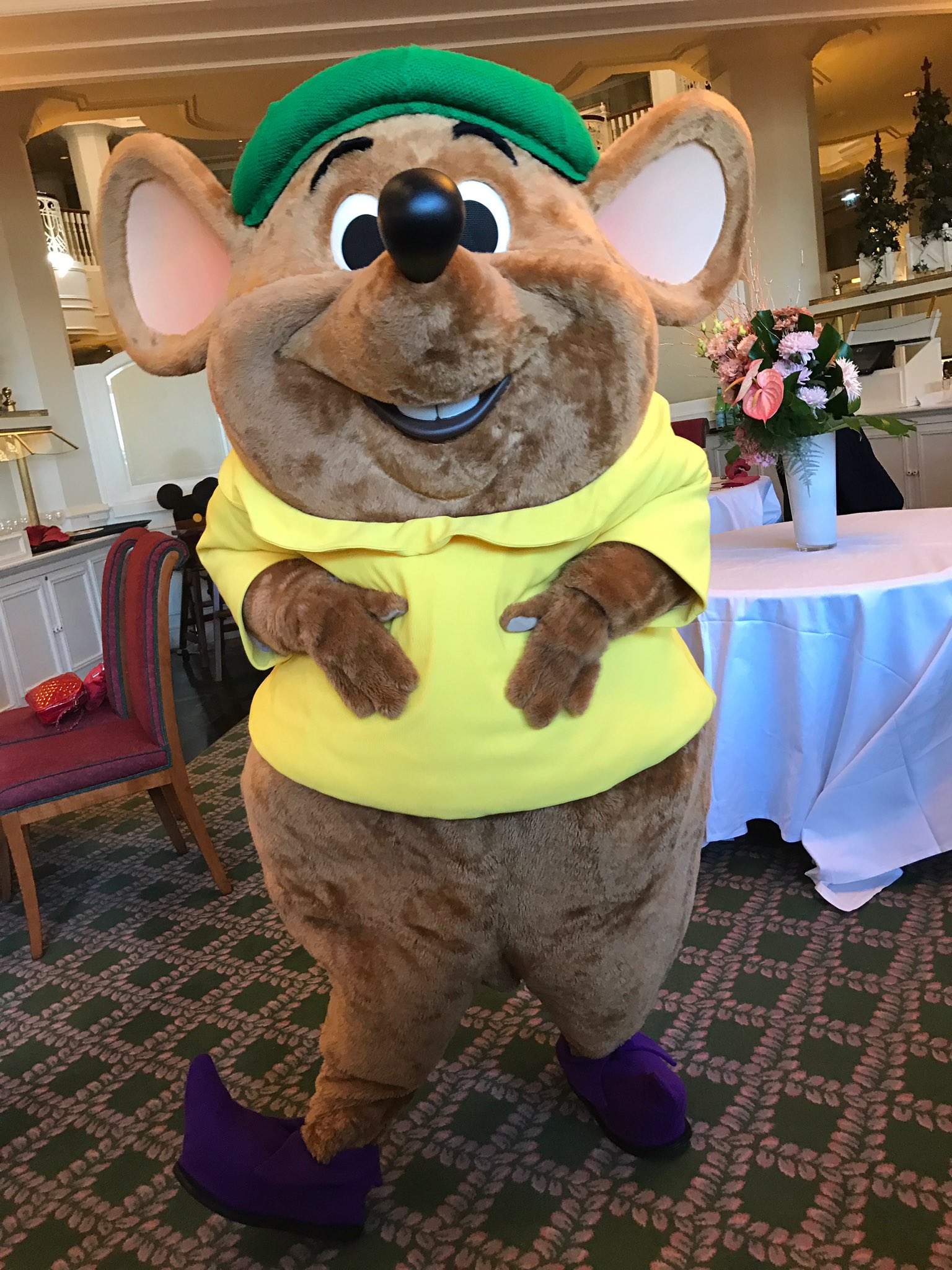 Cinderella Jaq And Gus Mascot