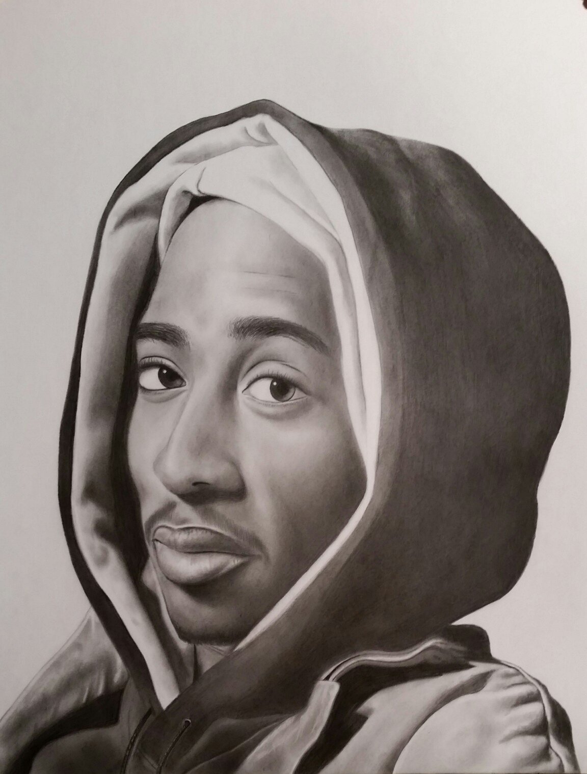 Tupac Pencil Drawing