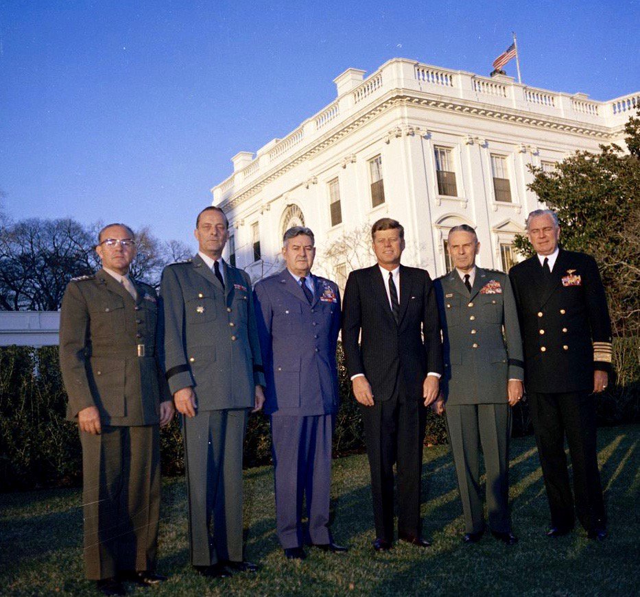 Jfk and his joint chiefs of staff, january 1963: #jfkl - scoopnest.com