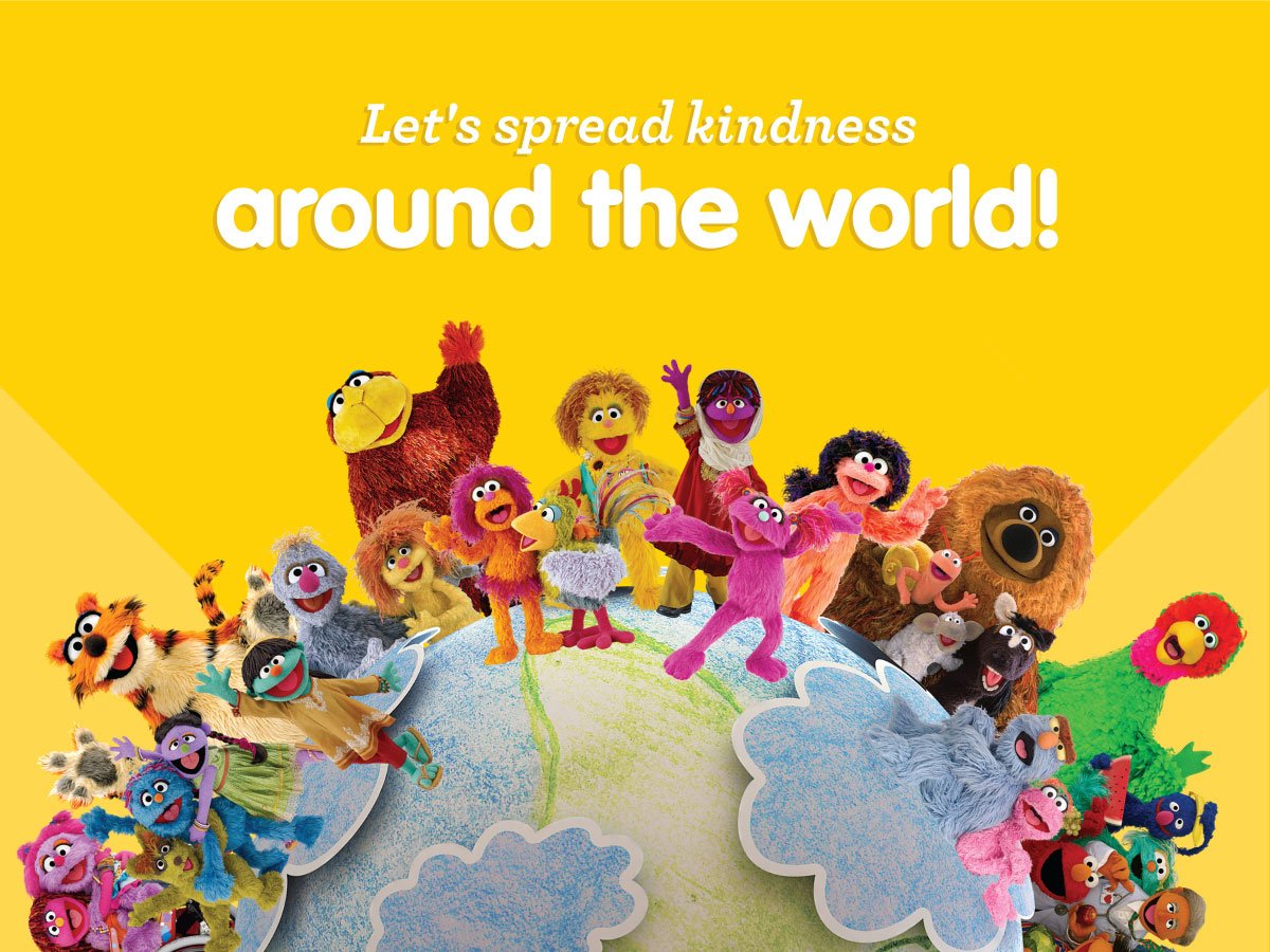 Sesame Workshop Around The World Sesame Street: Elmo's World Happy