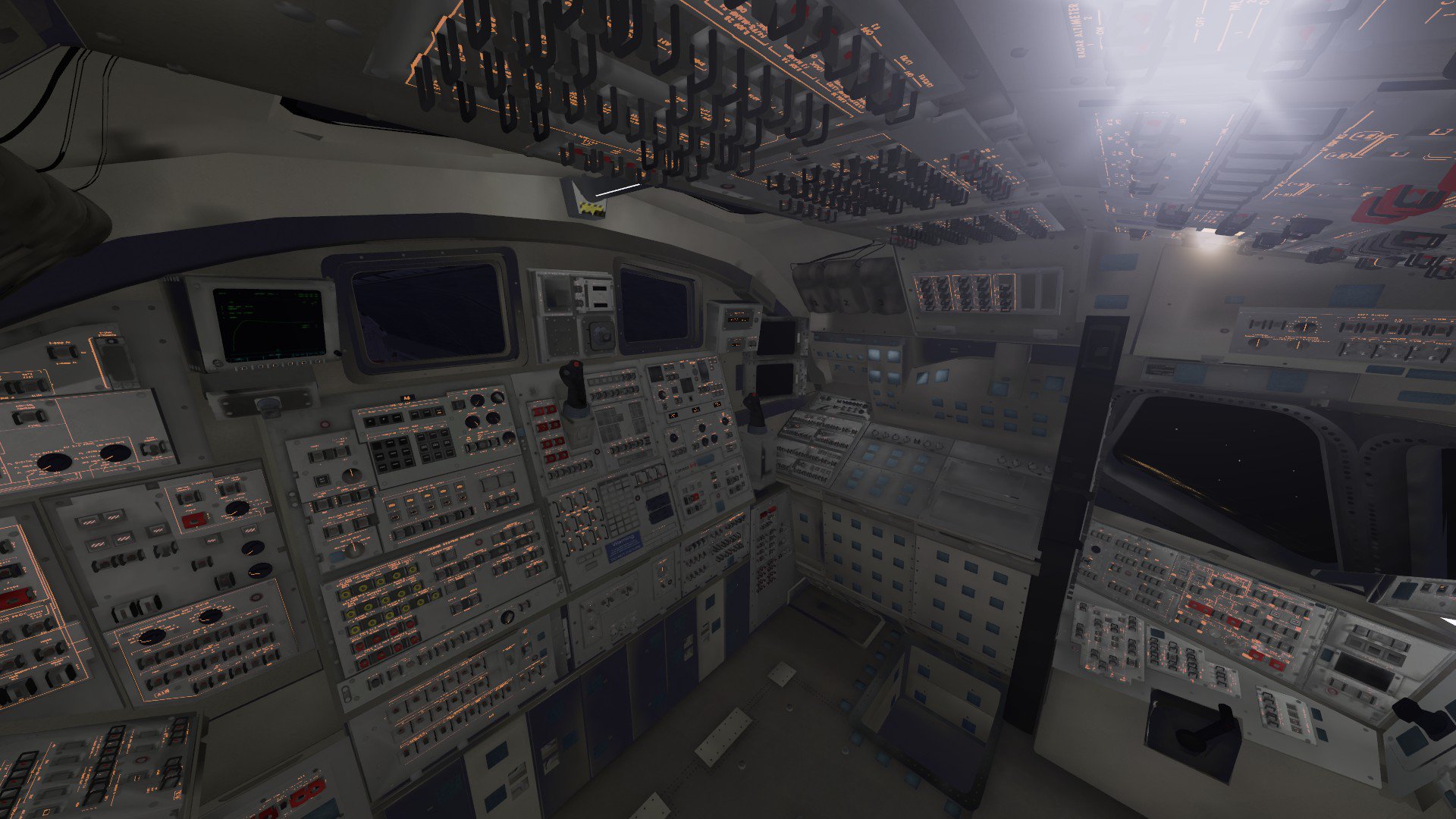 Space Shuttle Cockpit Hd
