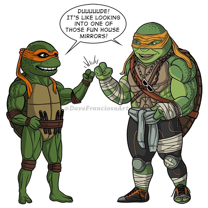 Cowabunga Michelangelo Tmnt BlueFin Adds Teenage Mutant Ninja Turtles