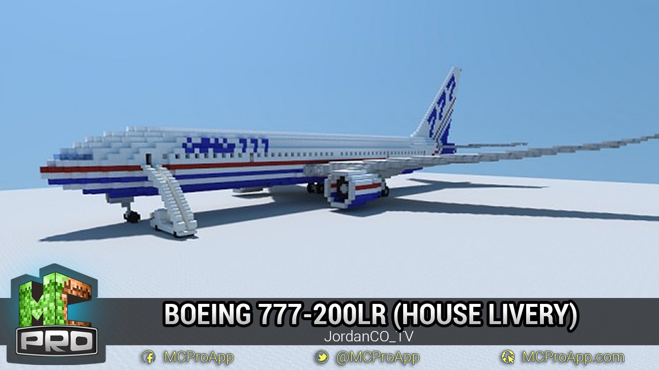 Minecraft Airplane Blueprints