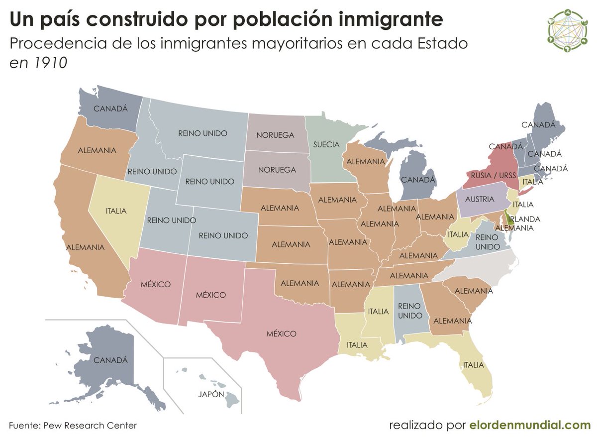 Un país hecho de inmigrantes: así ha cambiado el origen de la ...
