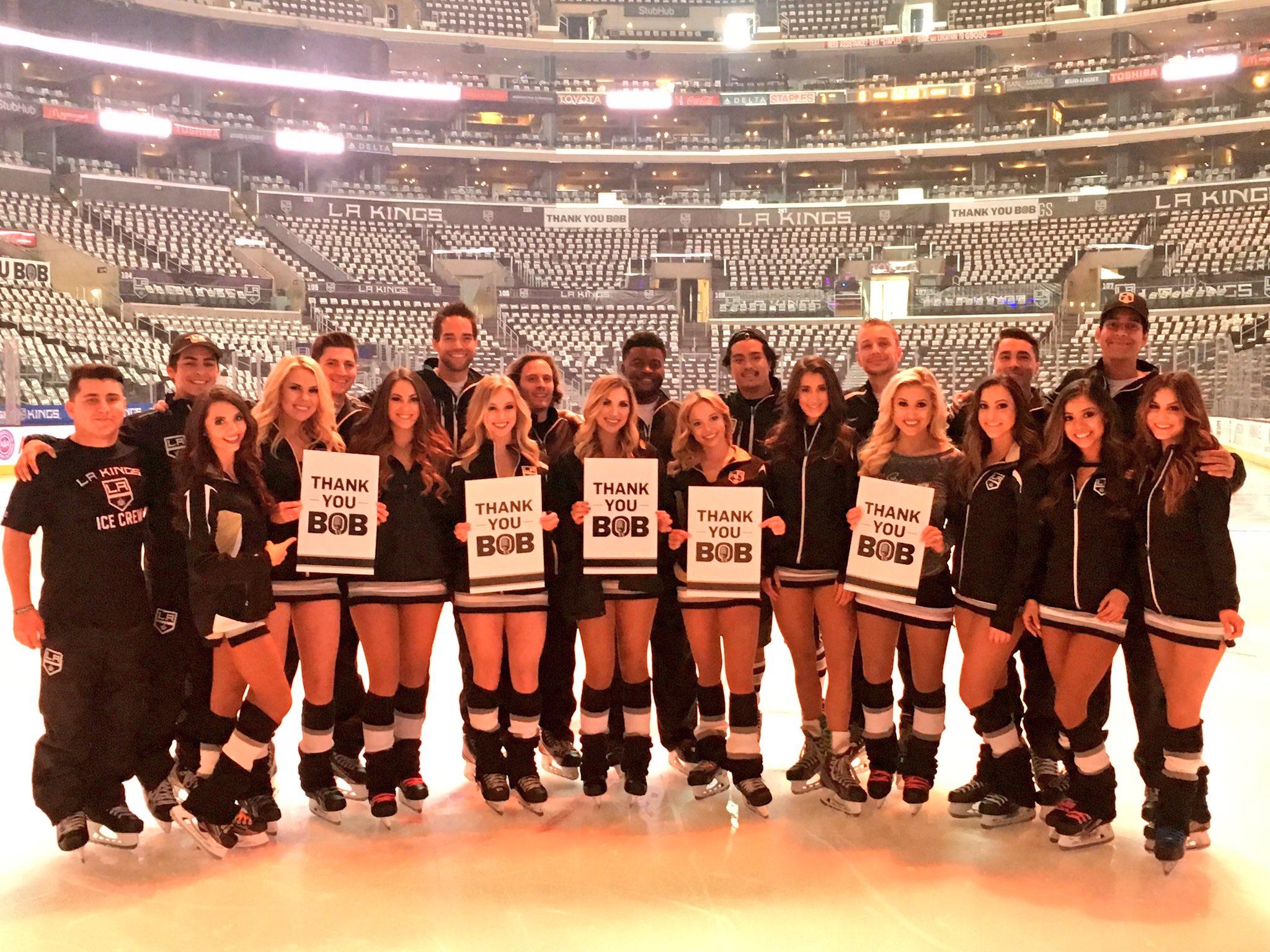 La Kings Ice Girls Wallpaper