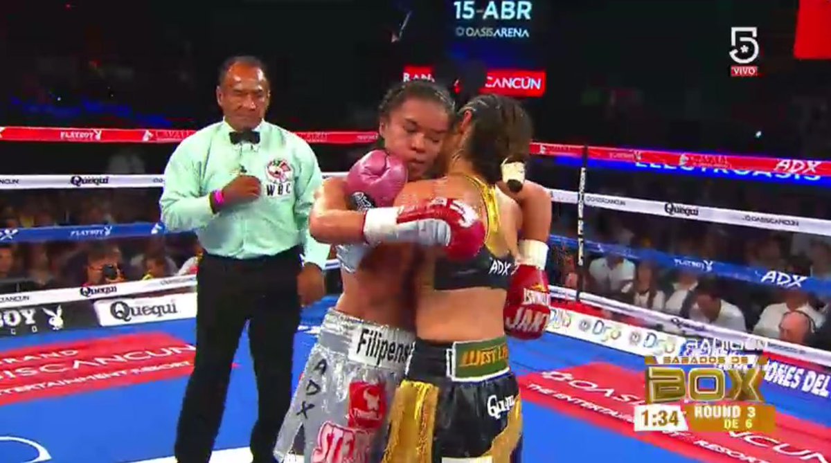 Jaky Calvo empata con Yesenia Gómez, en duelo pactado a 6 round. Sigue ...