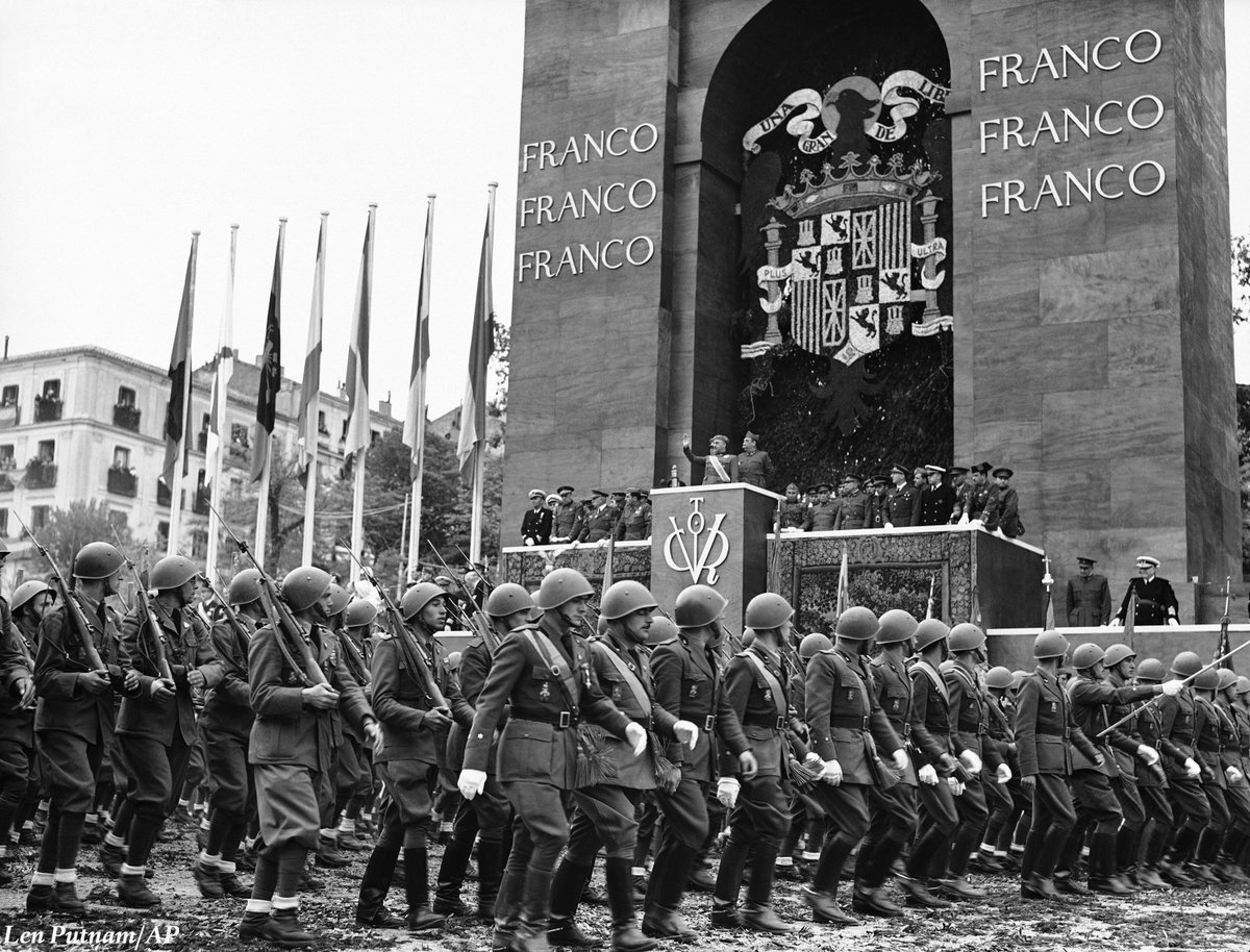 , 1939: general francisco franco’s rebel forces capture madrid, ending ...