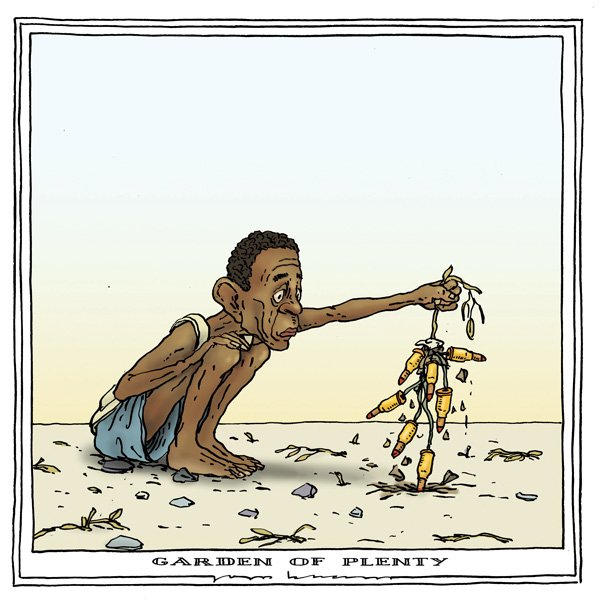 Famine Cartoon