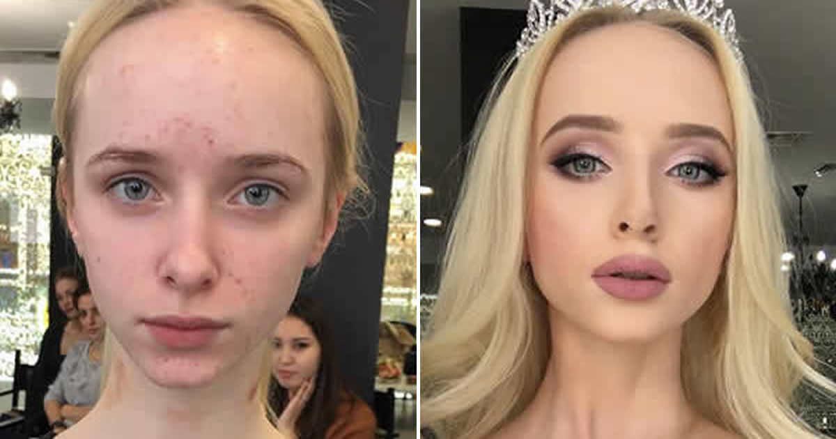 Shocking Before And After Makeup Pictures | Makeupview.co