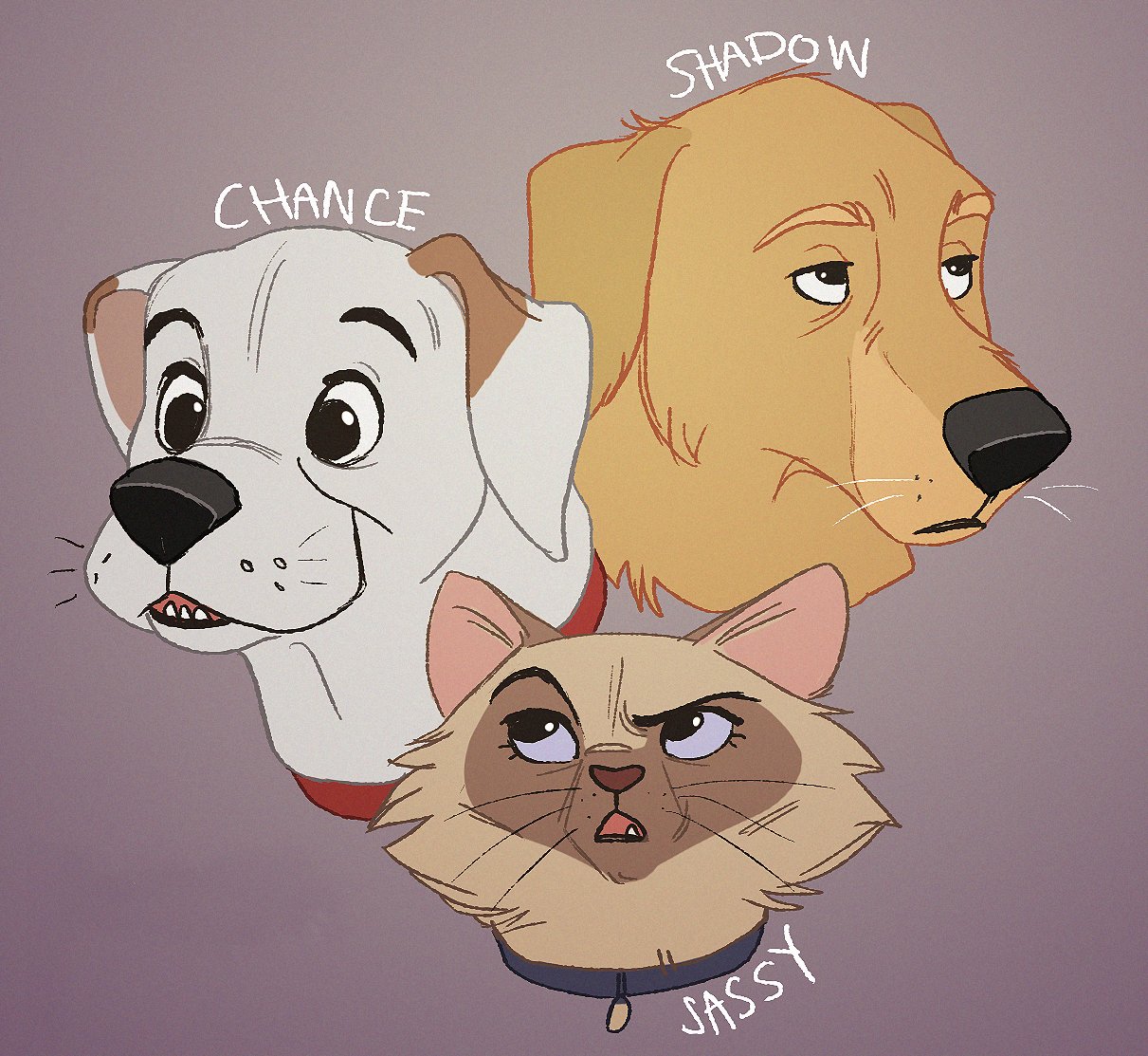 Homeward Bound Characters