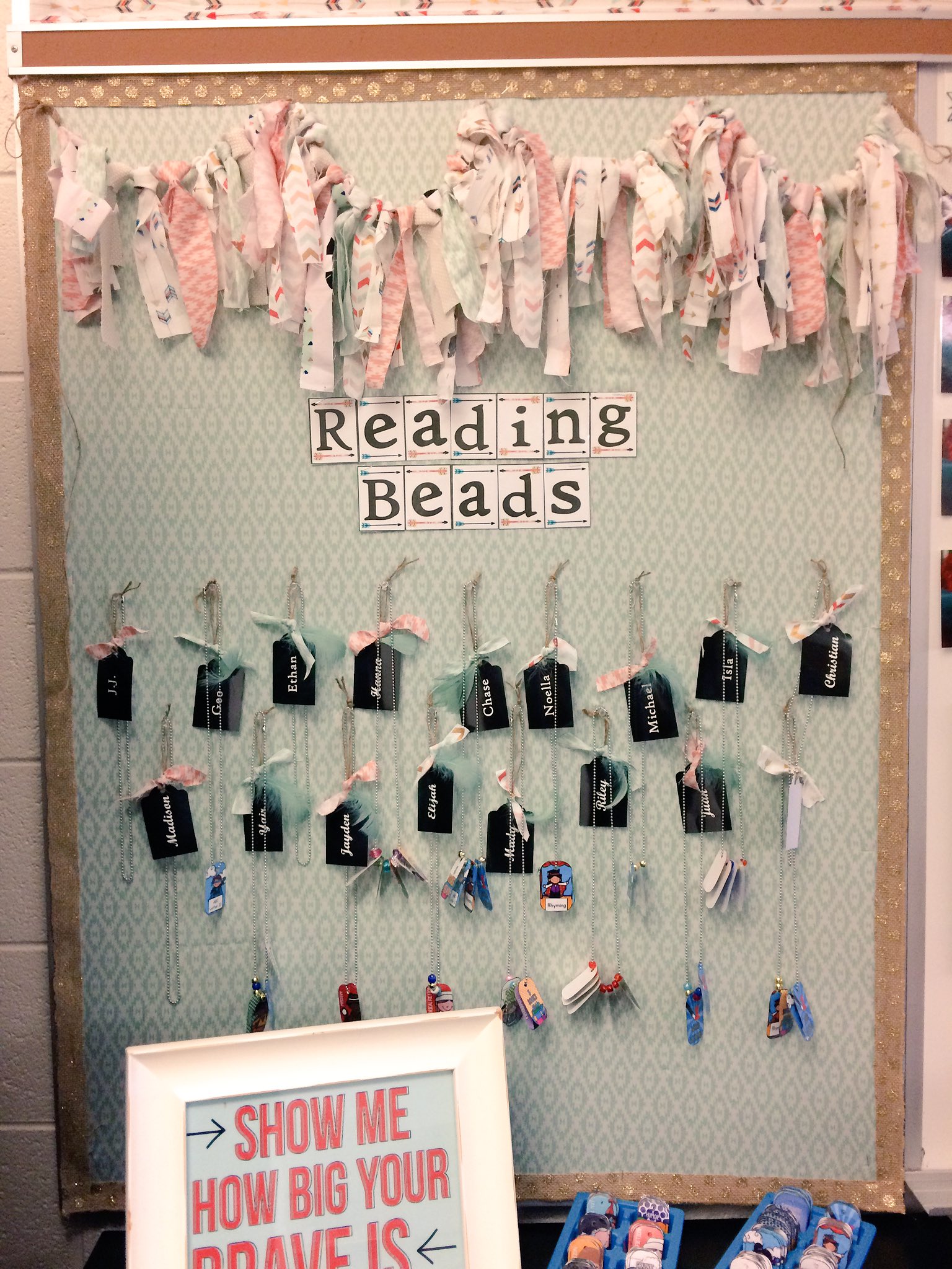 Ruth Reeve on Twitter: "Love using reading beads to help our kids track ...