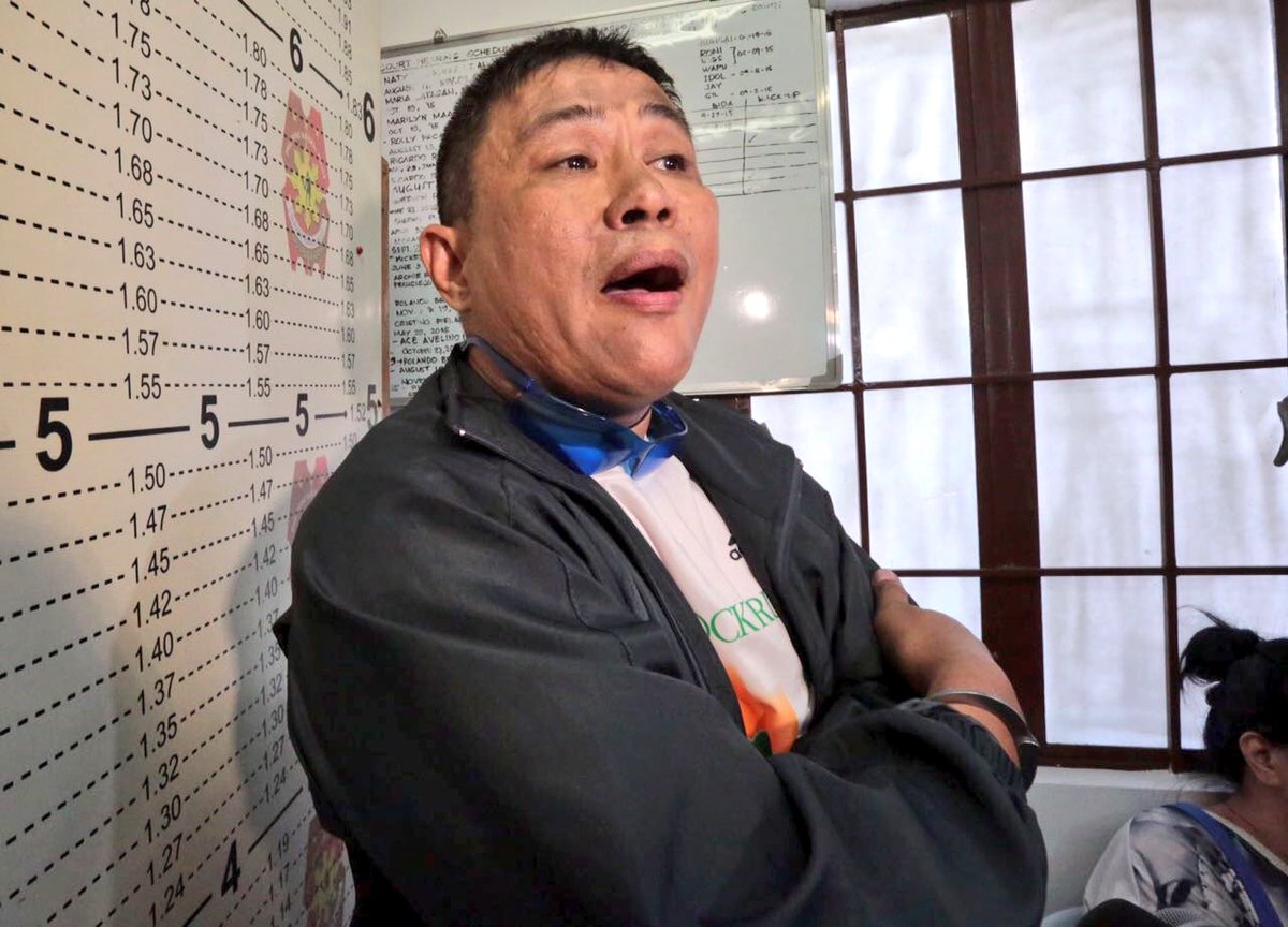 NOW: Supt. Lito Cabamongan, the Muntinlupa Crime Lab chief caught ...