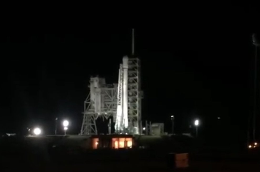 Chris Bergin Nsf On Twitter Falcon 9 Vertical At 39a Ahead Of Today