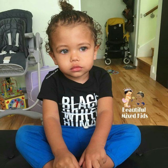 Russian And Black Mixed Babies