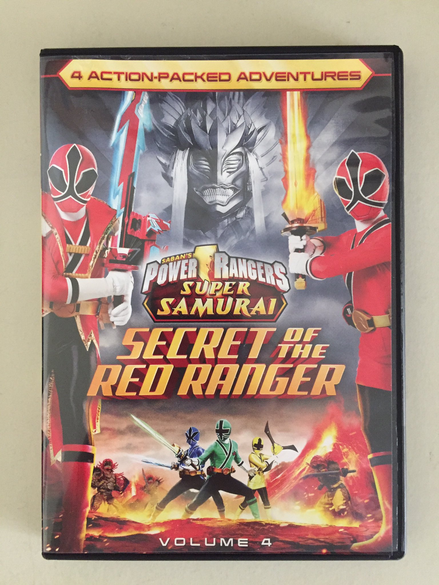 Power Rangers Super Samurai Red Ranger Secret