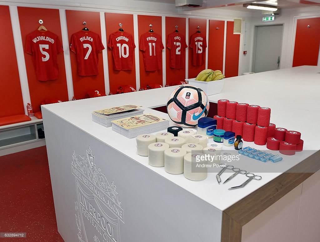 Reds' new Anfield dressing room unveiled : r/LiverpoolFC