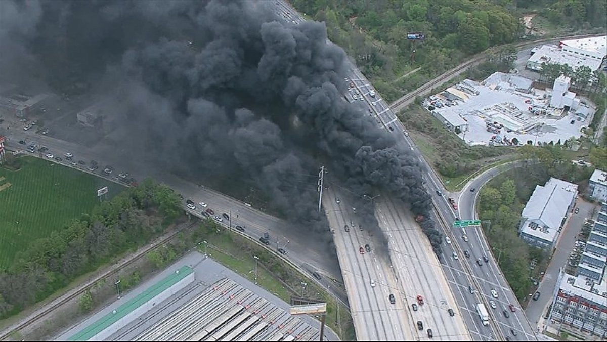 3 arrested in connection with large fire that collapsed portion of ...