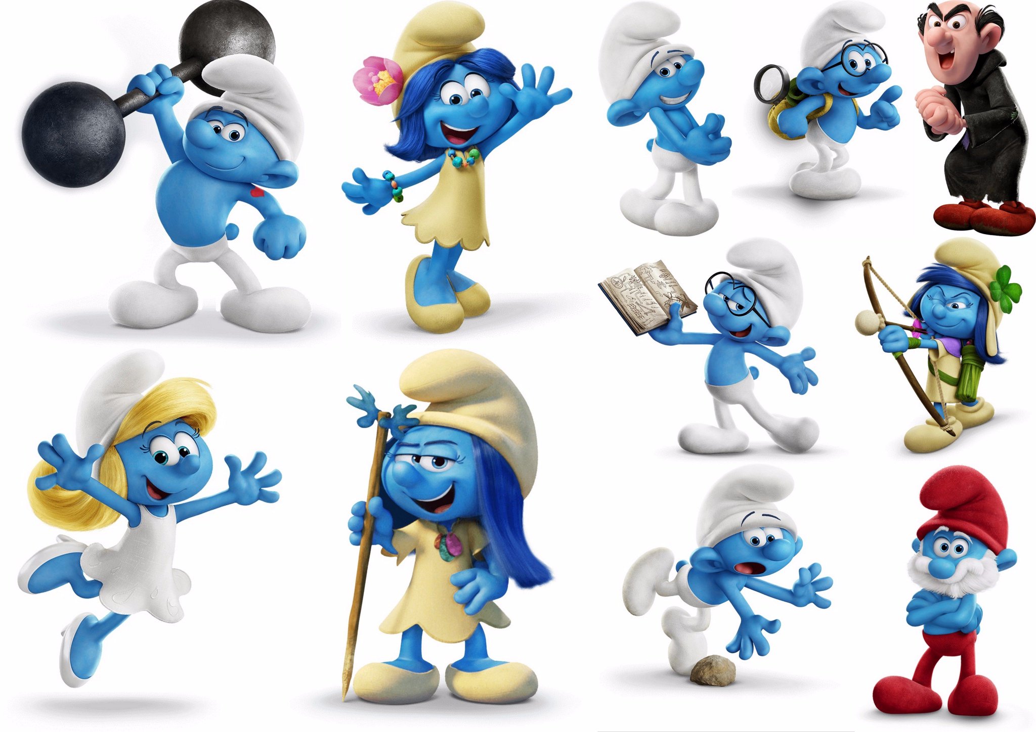 Smurfs Characters Names