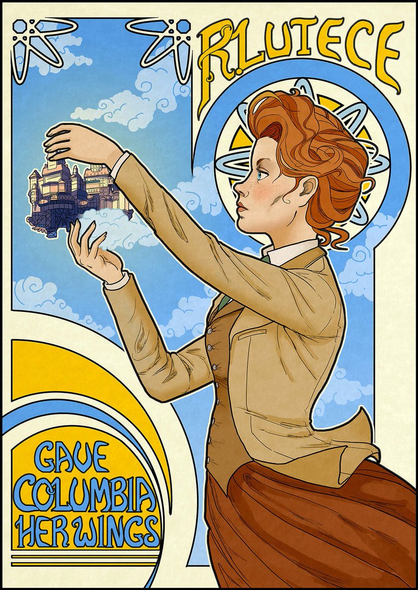 Bioshock Infinite Poster Lutece