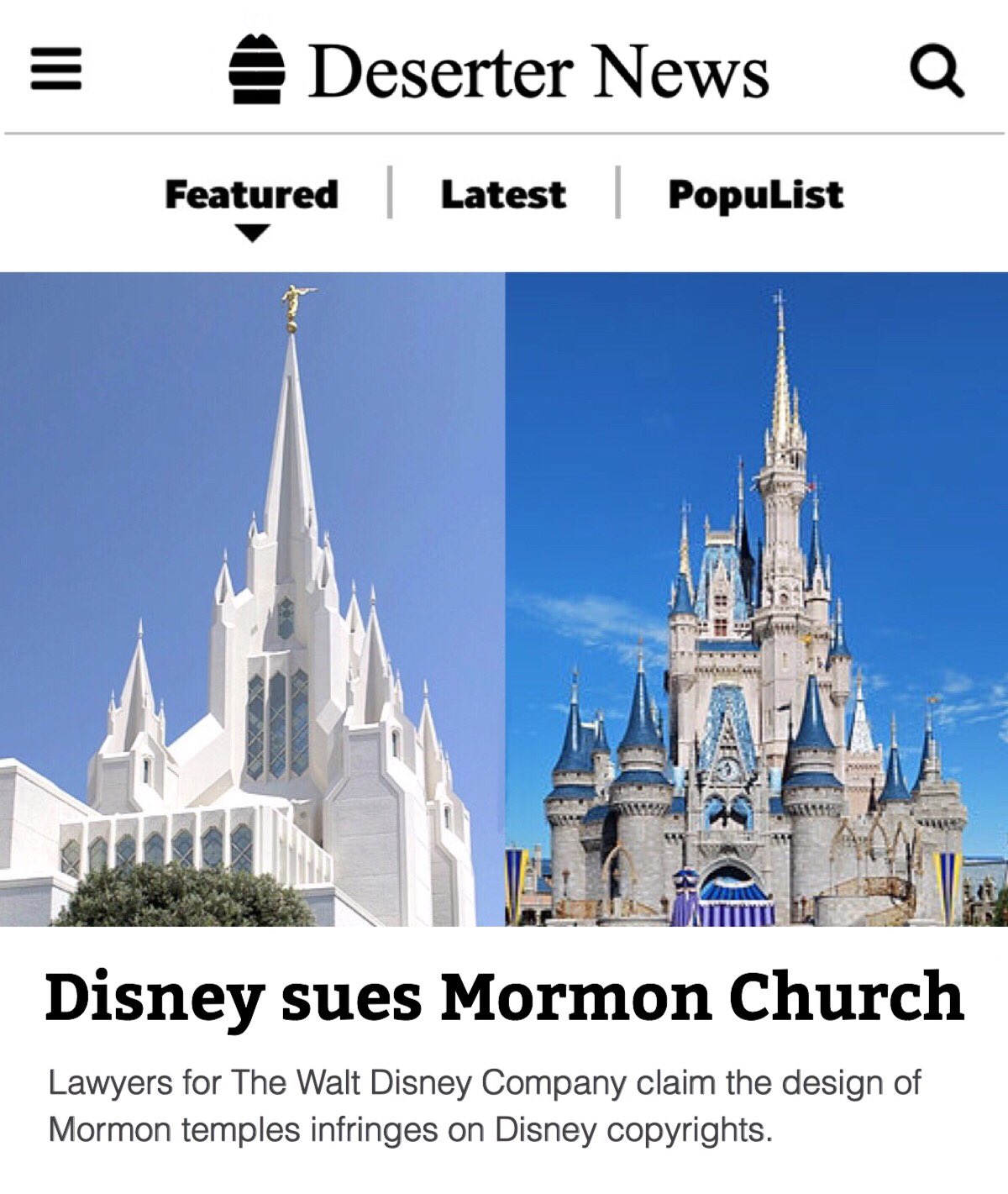 Frozen Mormon Memes