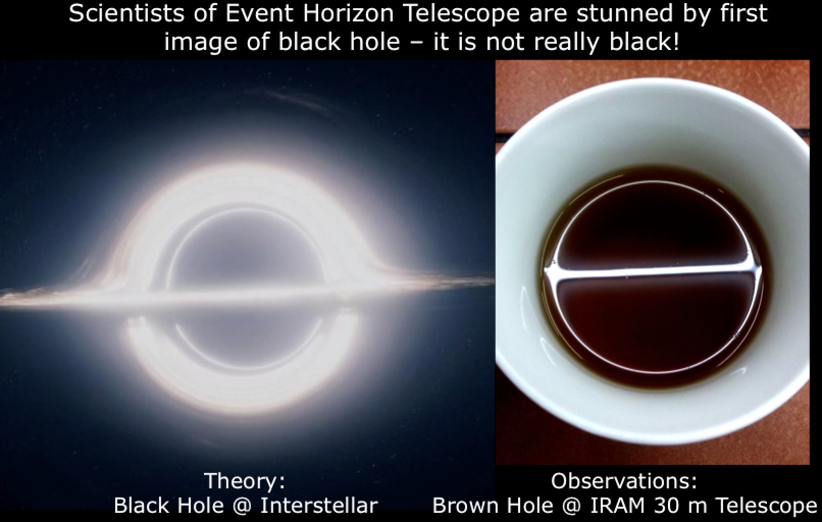 Event Horizon Black Hole Interstellar