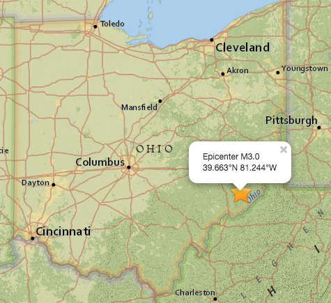 West Virginia Ohio Border