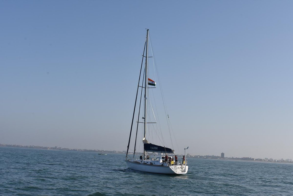 Navy vessel, INSV Tarini chosen for first ever Indian women crew led ...