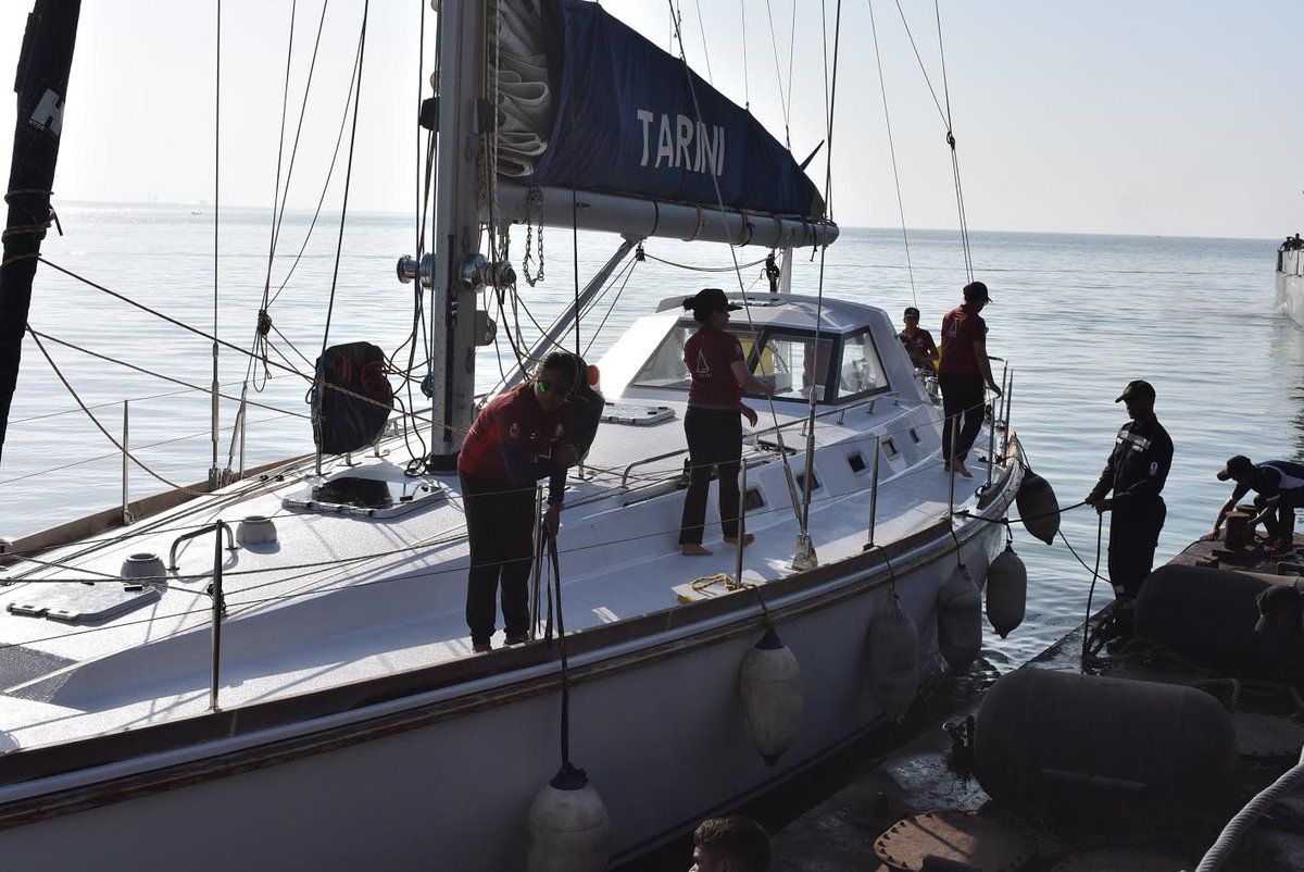 Navy vessel, INSV Tarini chosen for first ever Indian women crew led ...