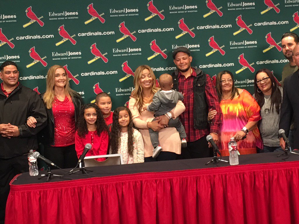 Yadier Molina Family