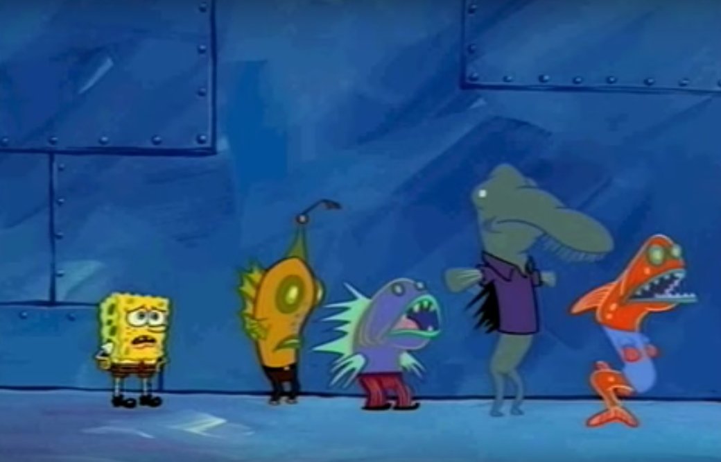 Rock Bottom Spongebob Bus Station