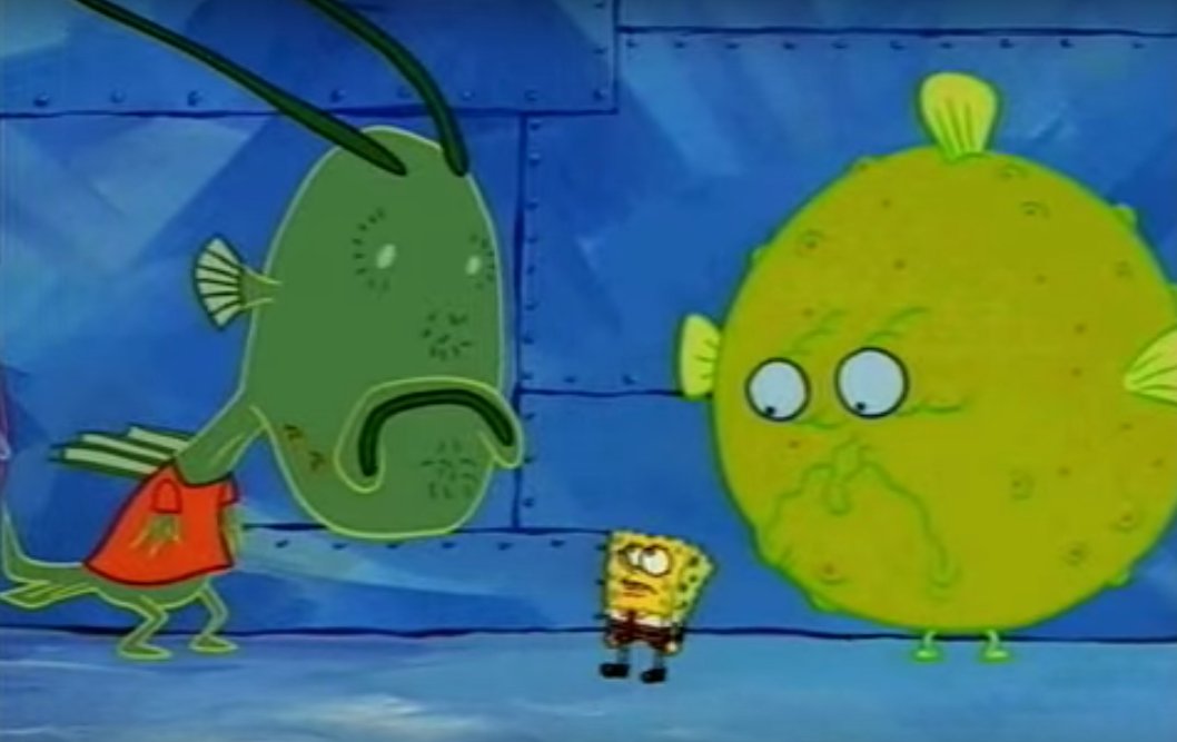 Rock Bottom Spongebob Bus Station