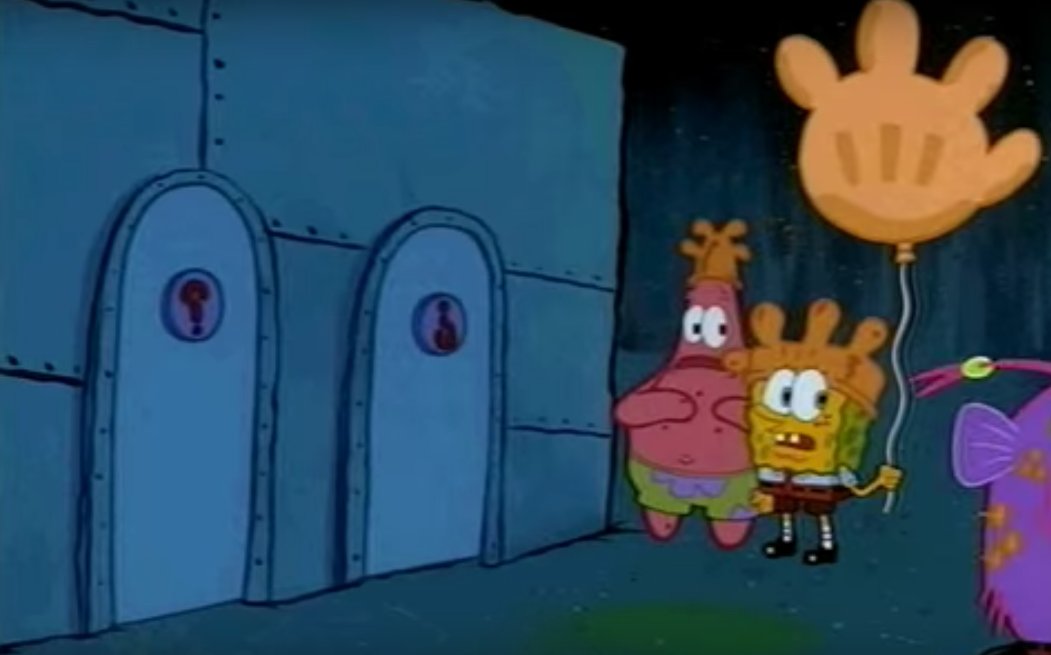 Rock Bottom Spongebob Bus Station