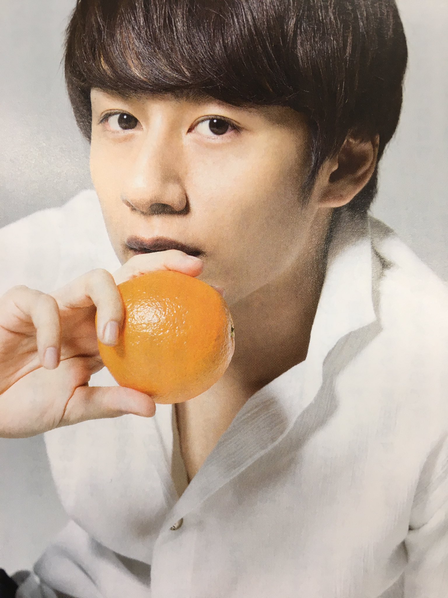 りんごとあいどるbot on Twitter: "オレンジ×中丸雄一…