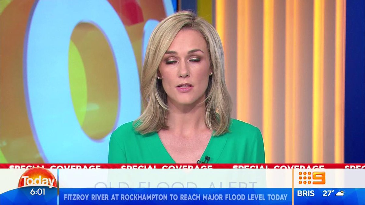 Today queensland reporter jessica millward who's in rockhampton updates ...