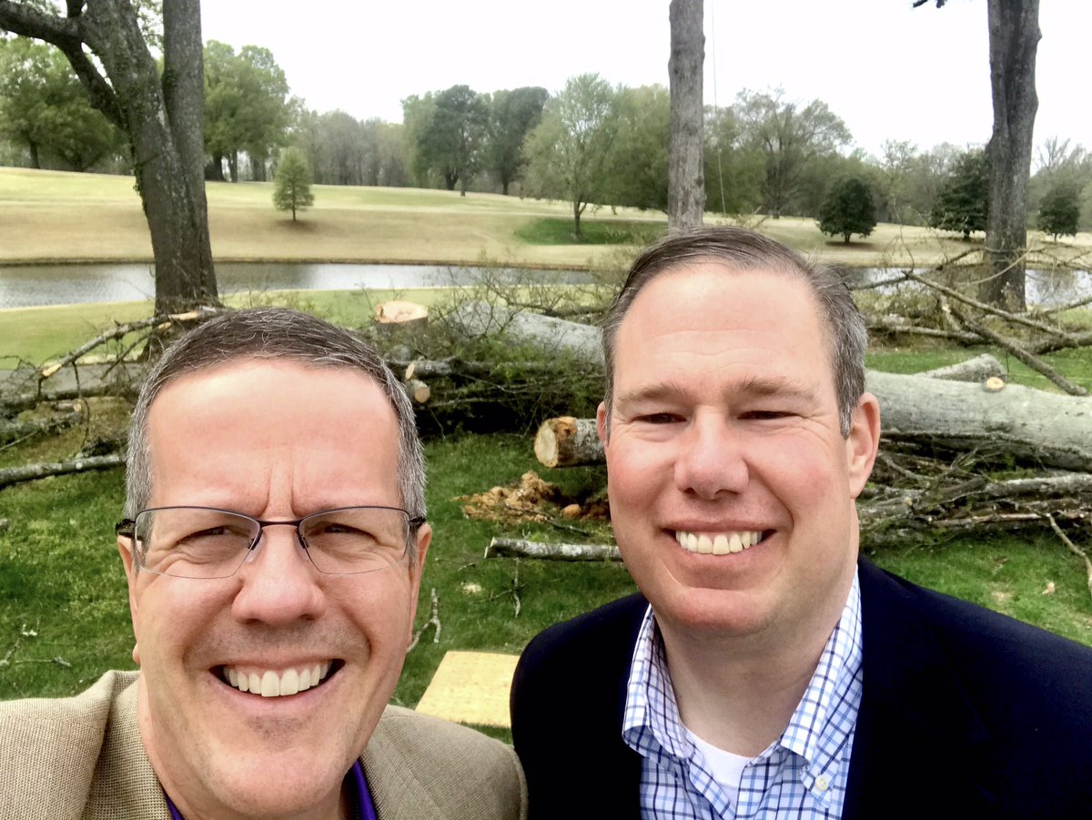 A quick visit to see mark_bado and the club tour includes tree removal ...