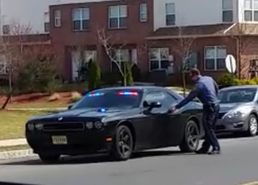 Undercover Dodge Challenger Police Car