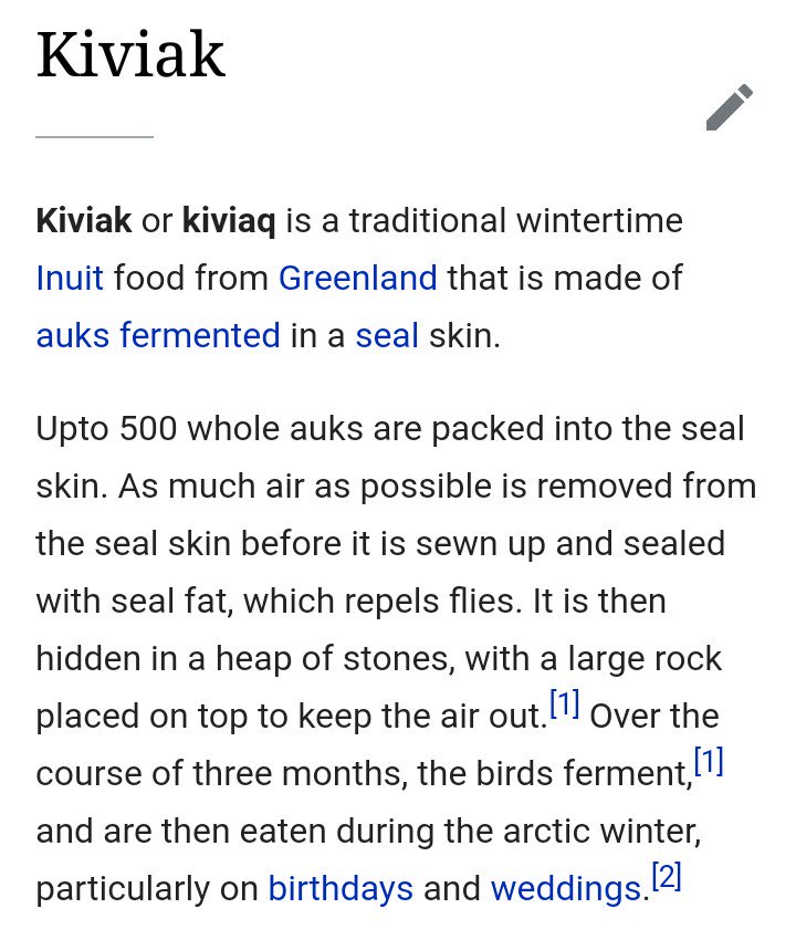 Inuit Food Seal