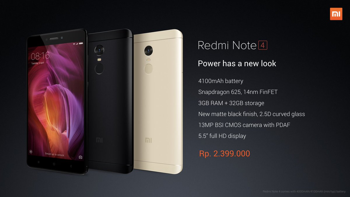 Redmi Note 4 (snapdragon) vs Redmi 4X? : r/Xiaomi