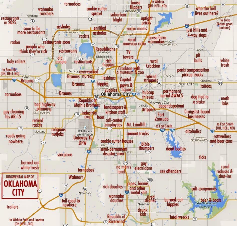 Local's guide to OKC metro neighborhoods and towns? : r/okc